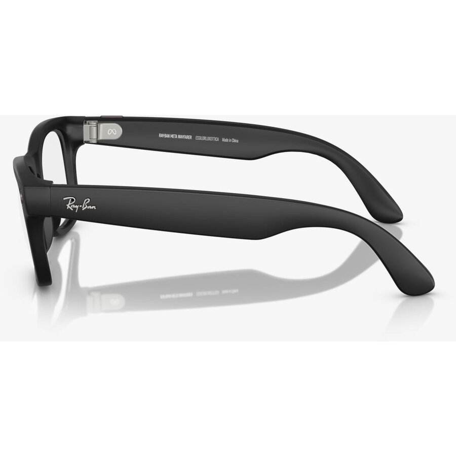 Ochelari Smart Ray-Ban Meta WAYFARER, Marime L, Negru, 32 GB stocare ...