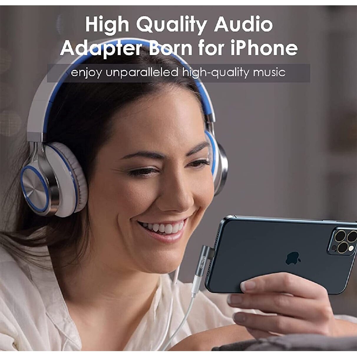 Adaptor audio 90 grade Muller® pentru telefon, USB Type C la Jack 3.5 ...