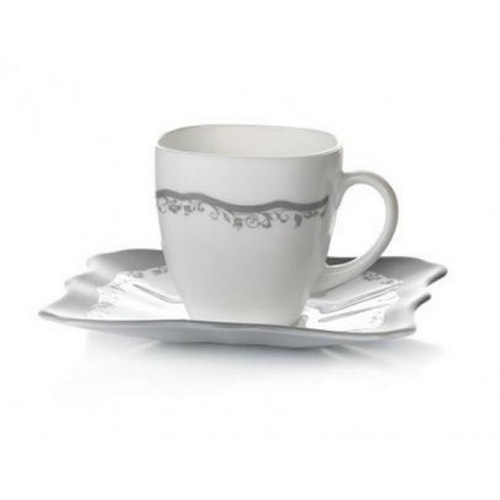 Serviciu pentru cafea Luminarc Authentic, 6 piese, 220 ml, Alb - eMAG.ro