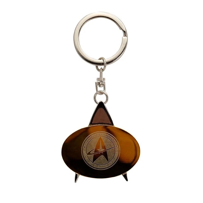 Breloc 3D ABYstyle, Star Trek, Communicator Badge, 5 cm x 4.2 cm - eMAG.ro
