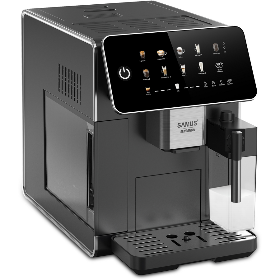 Espressor Samus Sensation, 9 bauturi automate, 20 bari, Capacitate ...