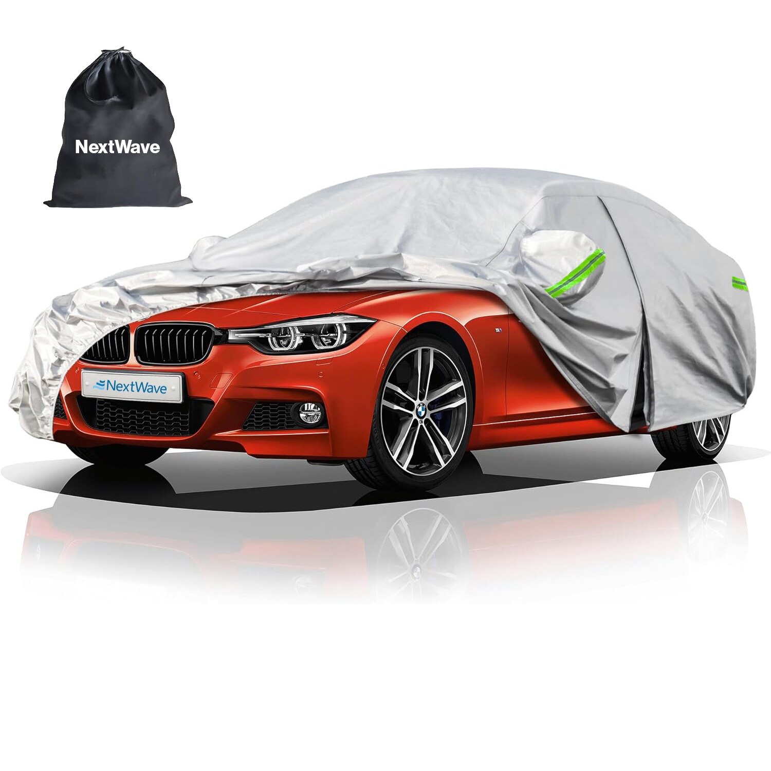 Prelata Auto Premium NextWave®️, Impermeabila, Protectie UV, Praf, Zapada, Inghet, Universala ...