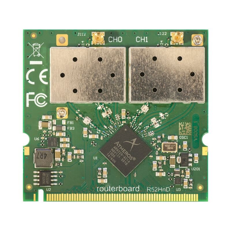 Placa de retea Wireless R52HnD, 2GHz/5GHz, protectie electrostatica ...