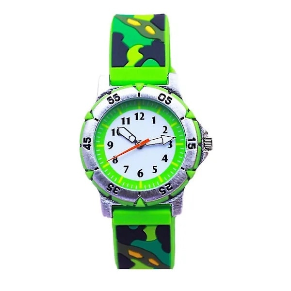Ceas pentru copii, 1 set, design cu personaje de desene animate, 19x2 ...