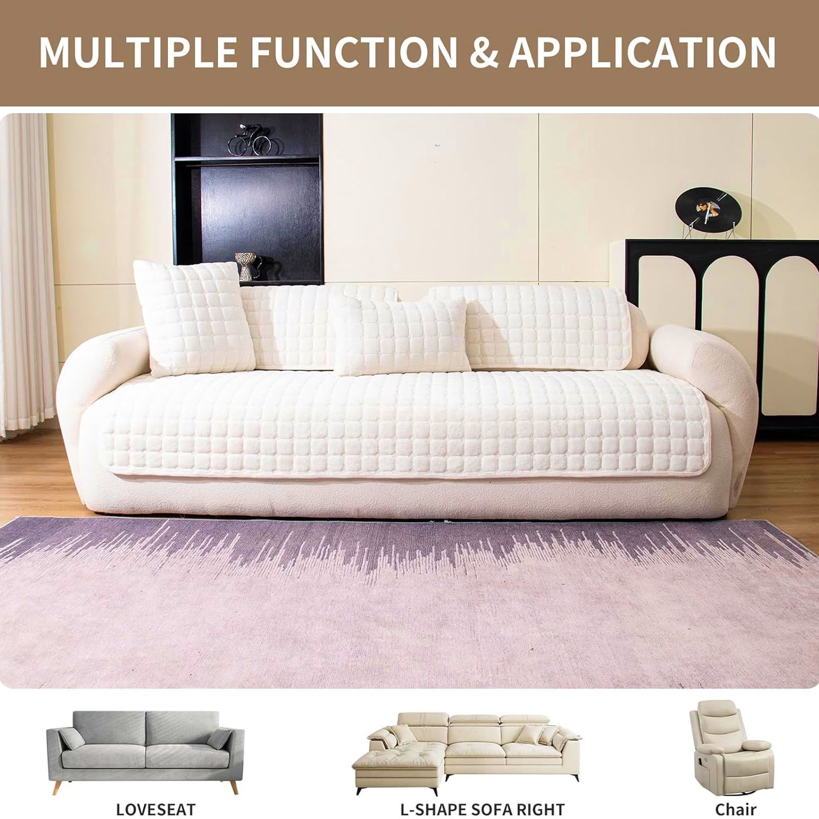 Husa protectie canapea, Hggzeg, Husa de canapea antiderapante, Ingrosare, Se poate spala la ...