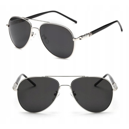 Ochelari De Soare, Prius, Aviator, Polarizati, Rame Argintii, Lentile ...