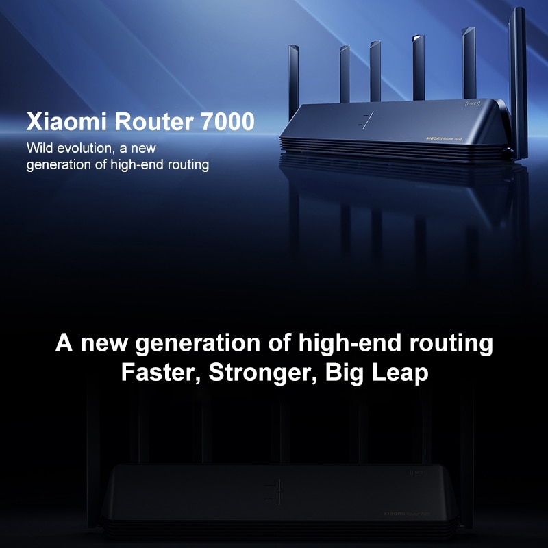 Router Xiaomi BE7000: WiFi 7 Tri-Band Power, Mesh, VPN, 1GB RAM, 1x USB ...