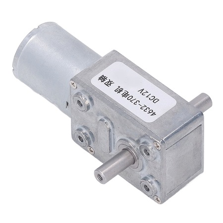 Motor cu angrenaj cu ax dublu, autoblocare CW CCW, aliaj de aluminiu ...