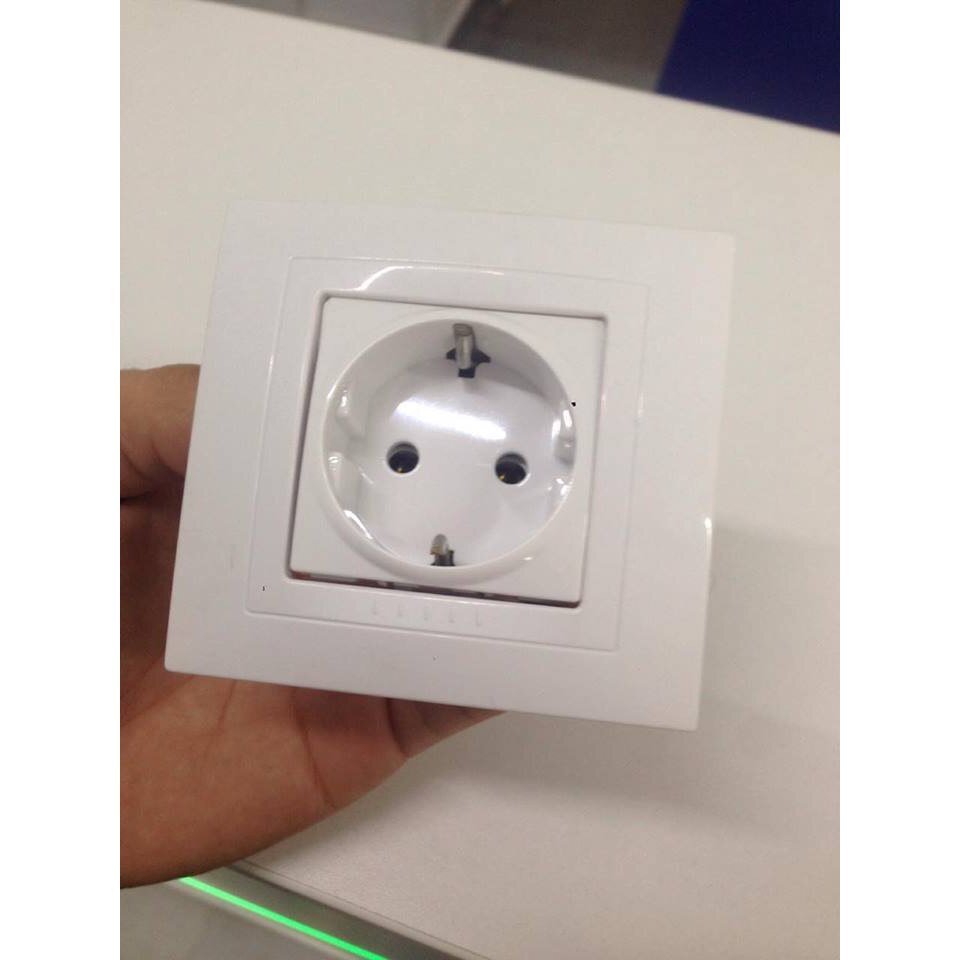 Priza simpla Schneider Electric Unica 2 module cu rama si suport, Alba ...