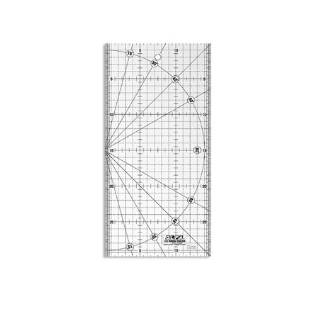 Rigla gradata transparenta 15x30 cm - MQR 15X30 - OLFA - eMAG.ro