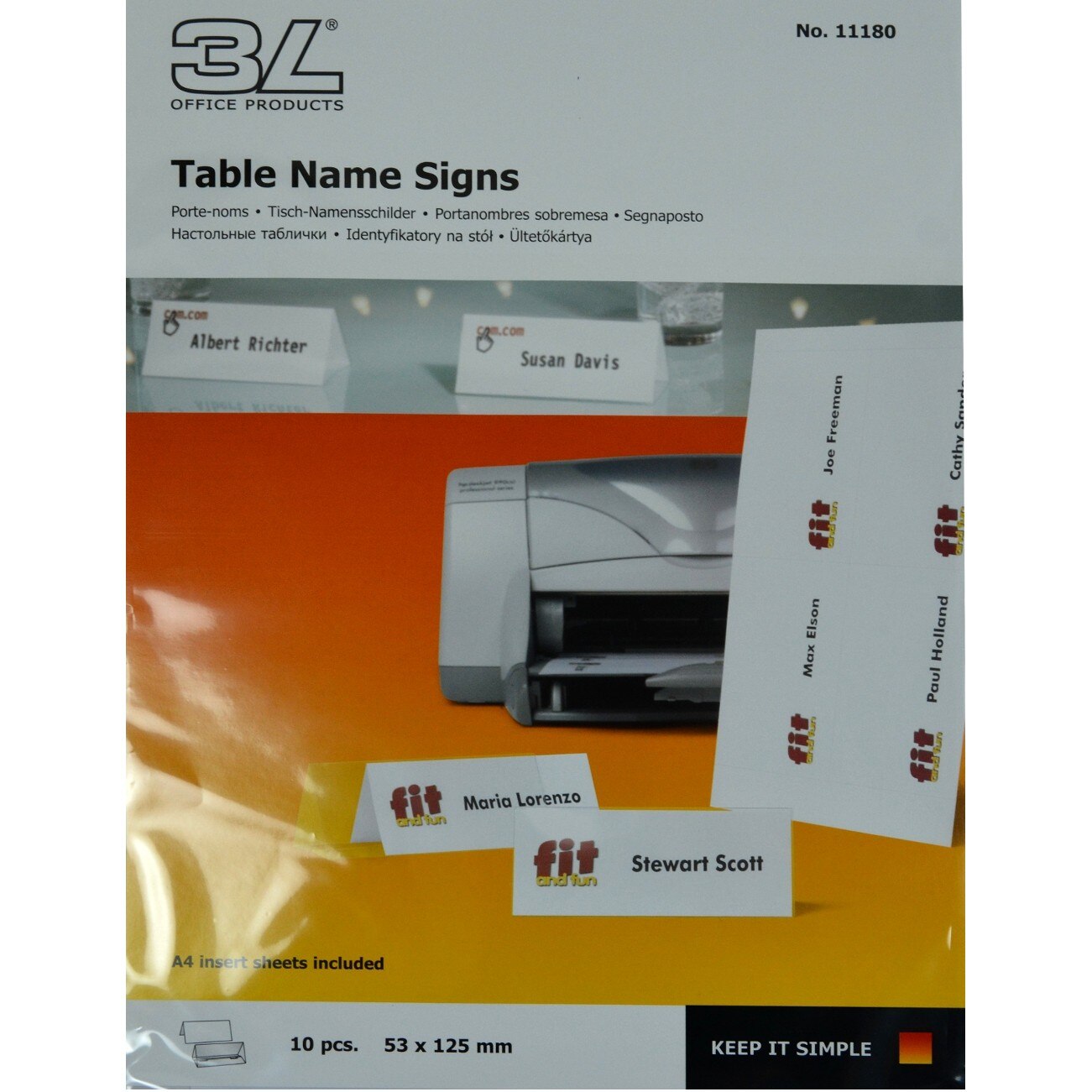 Ecuson 3L de birou 125x 53 10 buc/set - eMAG.ro