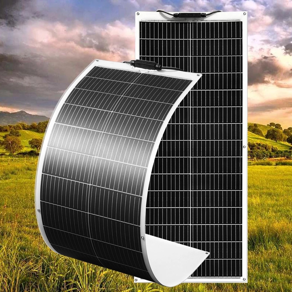 Panou solar flexibil 200W, eficienta 24%, design usor, dimensiuni ...