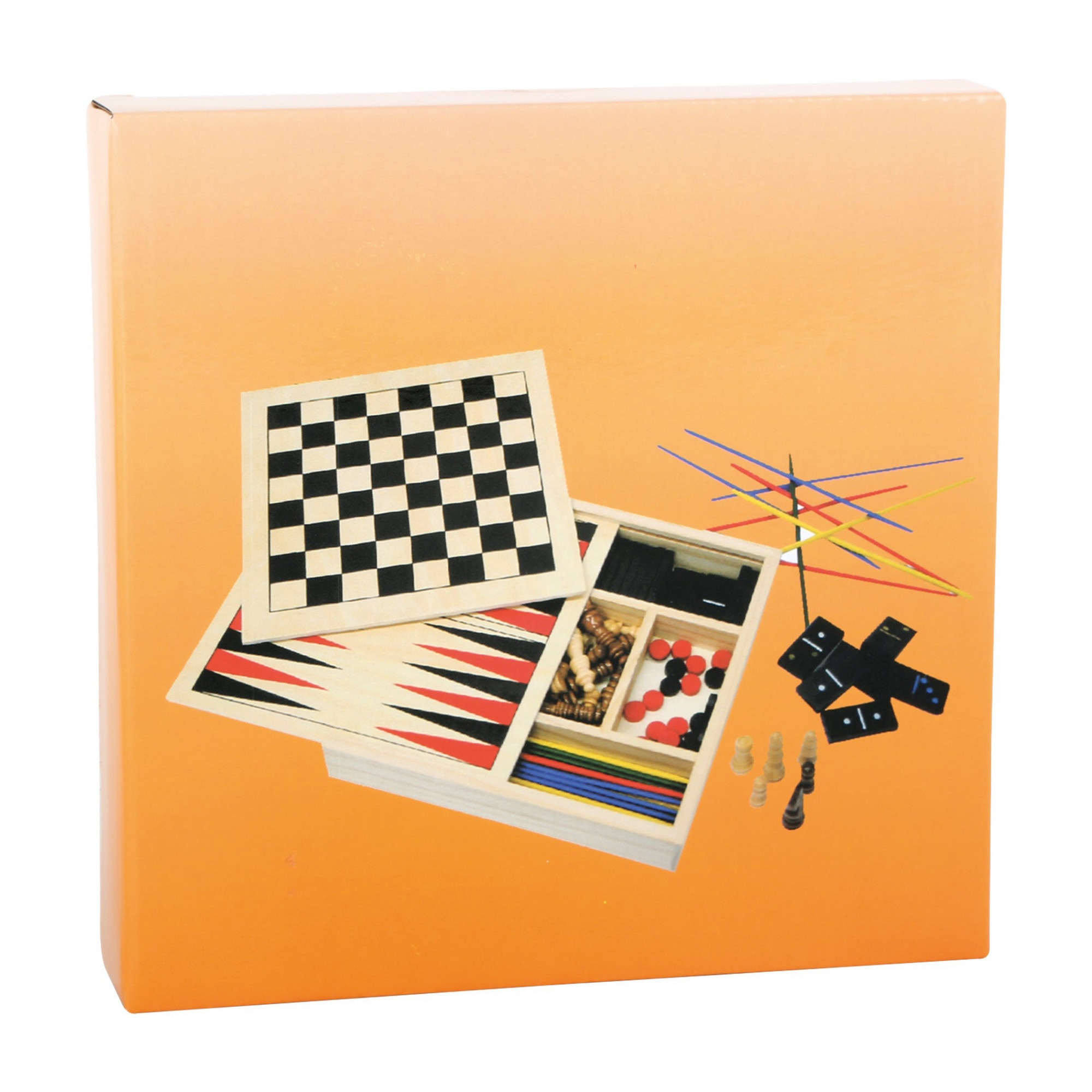 Set Jocuri Clasice: sah, table, marocco, domino - eMAG.ro