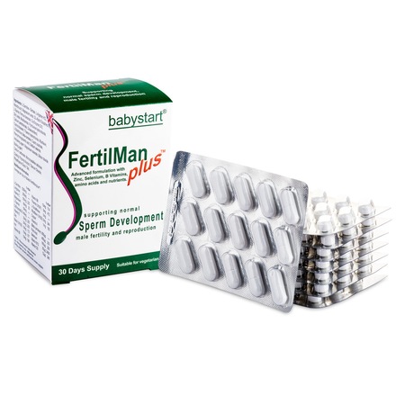 Vitamine Fertil Man Plus,Babystart,120caps - eMAG.ro