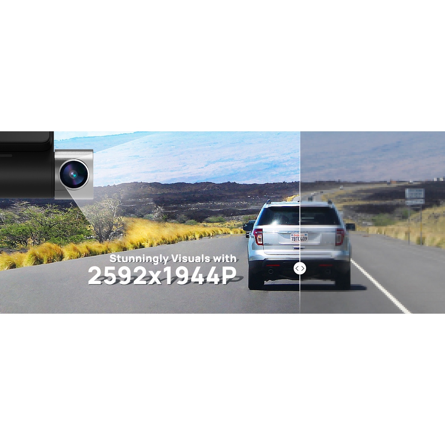 Camera auto 70mai Dash Cam A500S, 70mai 2.7K Front Dash Cam A500S ...