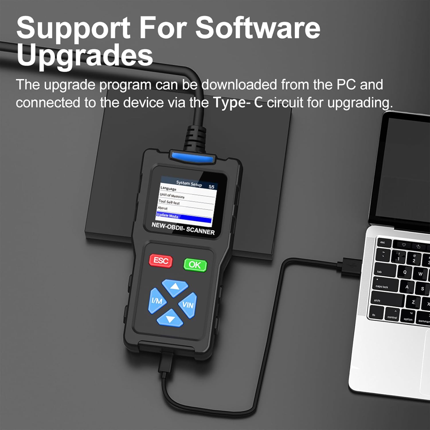 Tester Diagnoza Auto Multimarca OBD II, GOSTOK®, Citire/Stergere Coduri ...