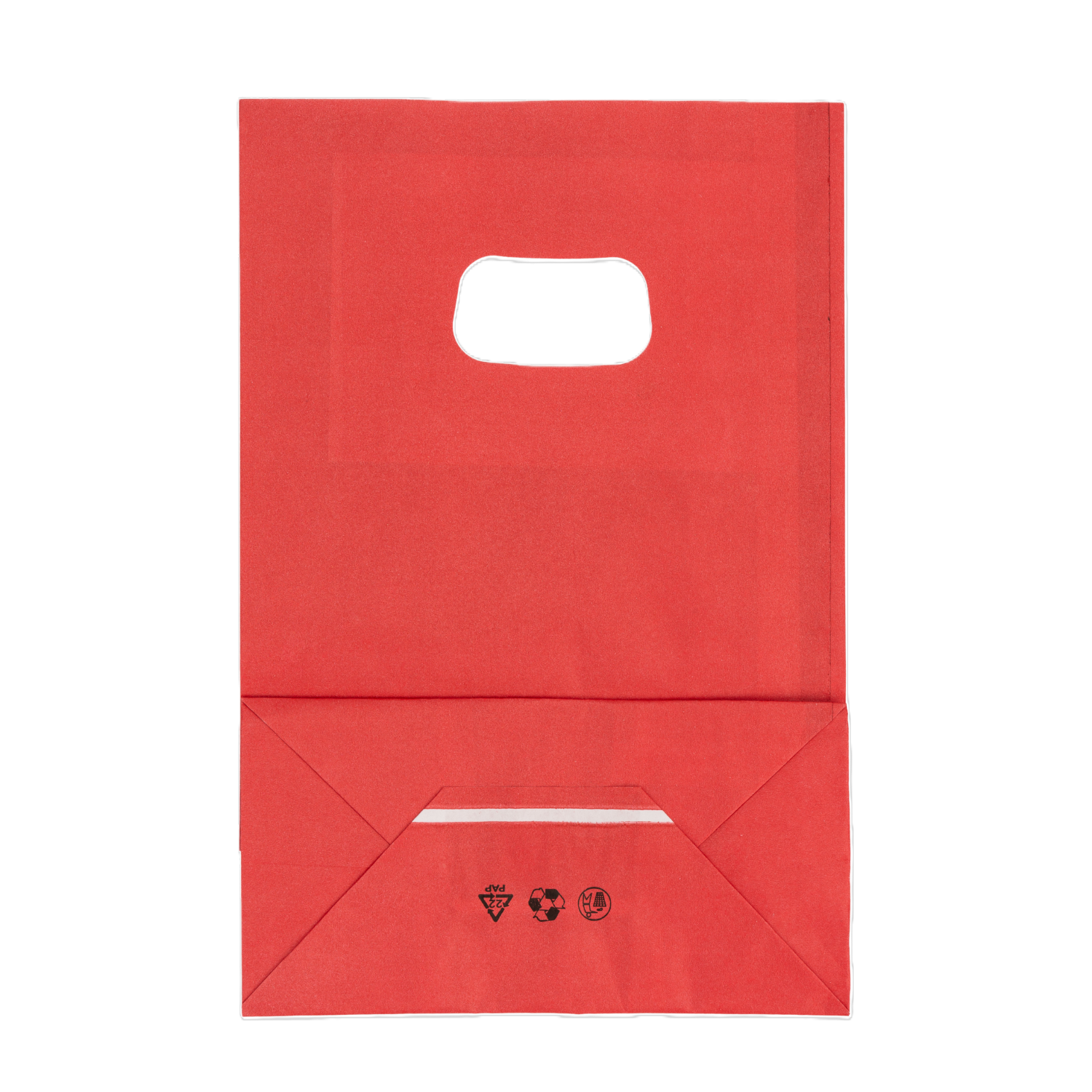 Set sacosa hartie 14 x 7 x 21, rosu, 10 bucati - eMAG.ro