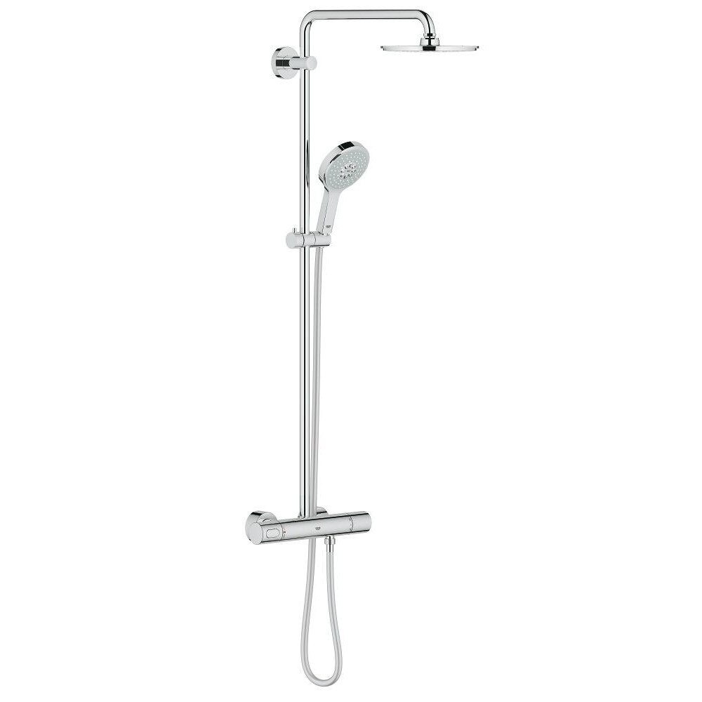 Grohe Rainshower System 210 falra szerelhető termosztátos ...