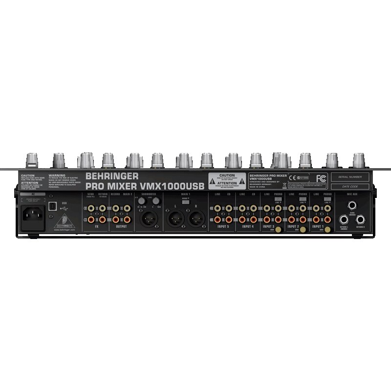 Mixer Dj BEHRINGER VMX1000 USB - eMAG.ro