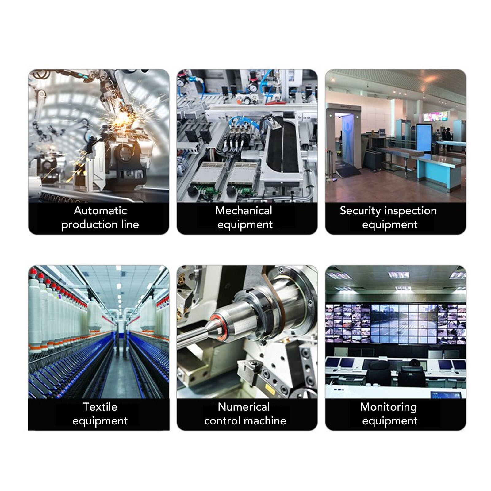 Set 4 comutatoare de proximitate inductiv, Enforose, 12mm, NPN, 6-36VDC ...