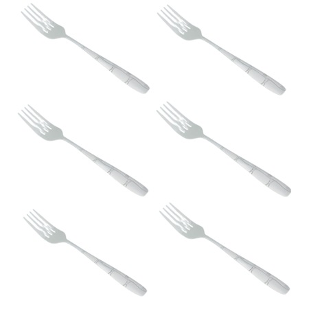 Set 6 furculite metalice, 20x3 cm - eMAG.ro