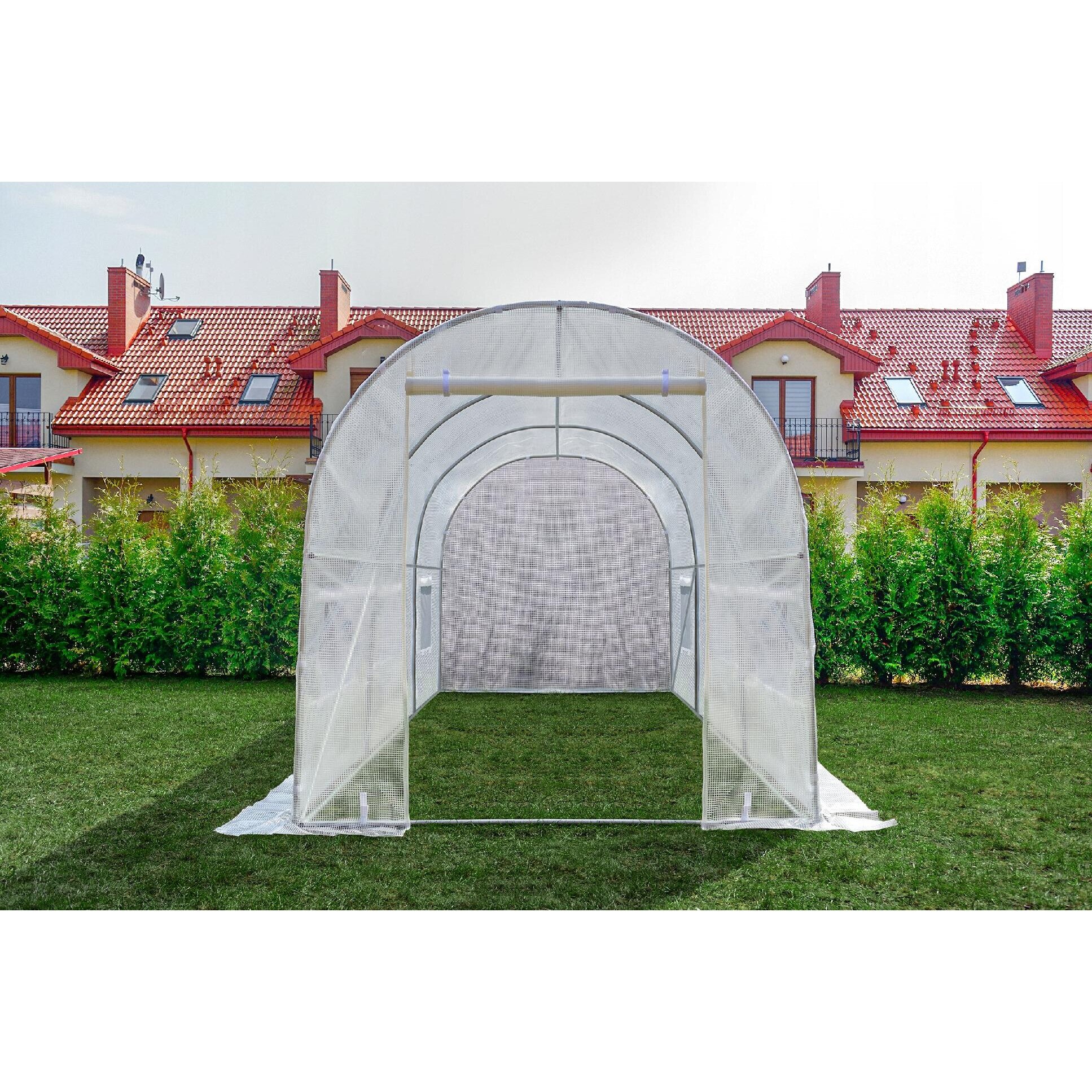 Prelata pentru sera de gradina, FUNFIT GARDEN, 4.5x2m, 9m2, cu filtru ...