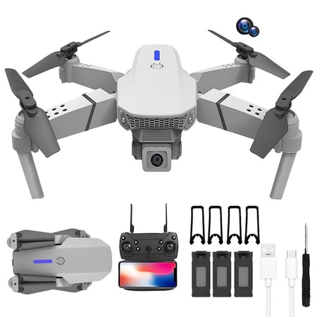 Drona cu camera, mini quadcopter, 4K, 15 minute autonomie, 25x20x5.5cm ...