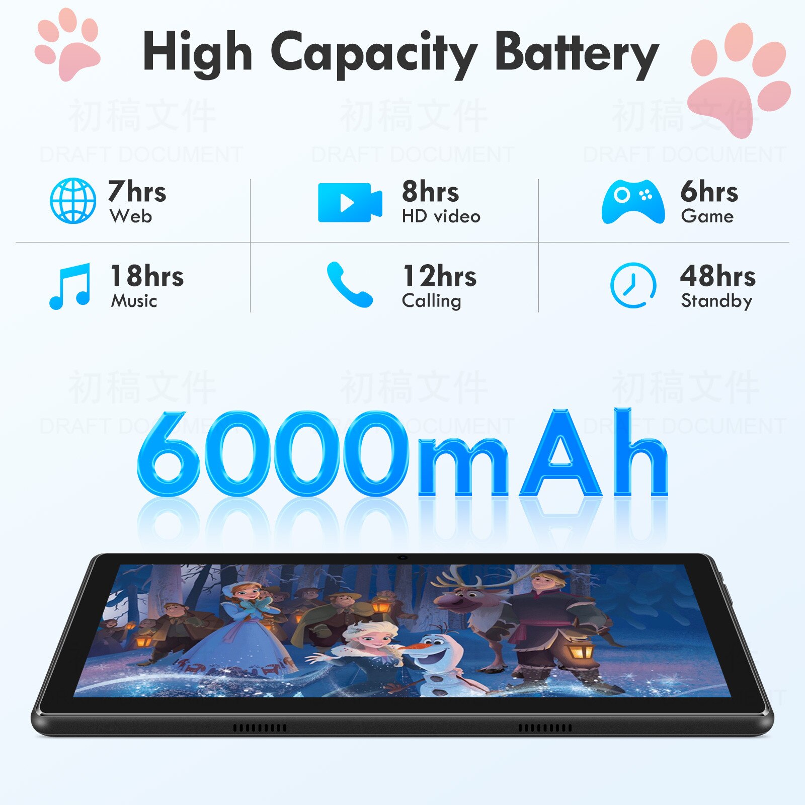 Tablet PC Procesor quad-core Android 11 de 10,1 inchi cu stocare de 64 ...