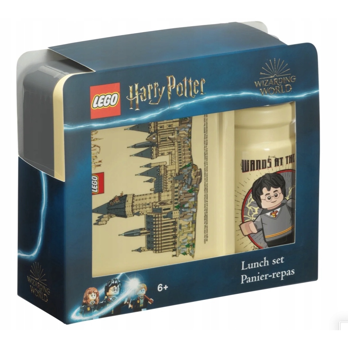 Set de cina, LEGO, Harry Potter, pentru copii peste 6 ani, capacitate 2 ...