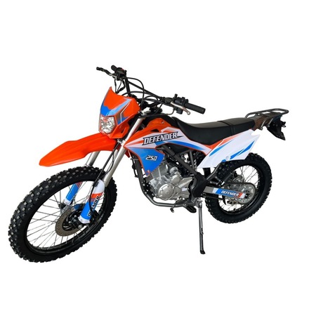 Motocicleta cross Mikilon Defender 250cc 21/18" portocaliu/albastru ...