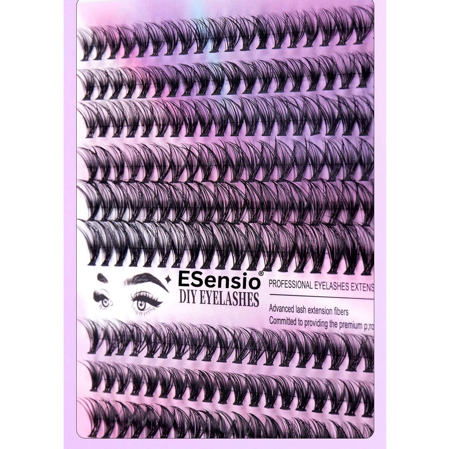 Gene false individuale tip smoc ESensio® 240B, 240 lashes, 30D, 40D ...