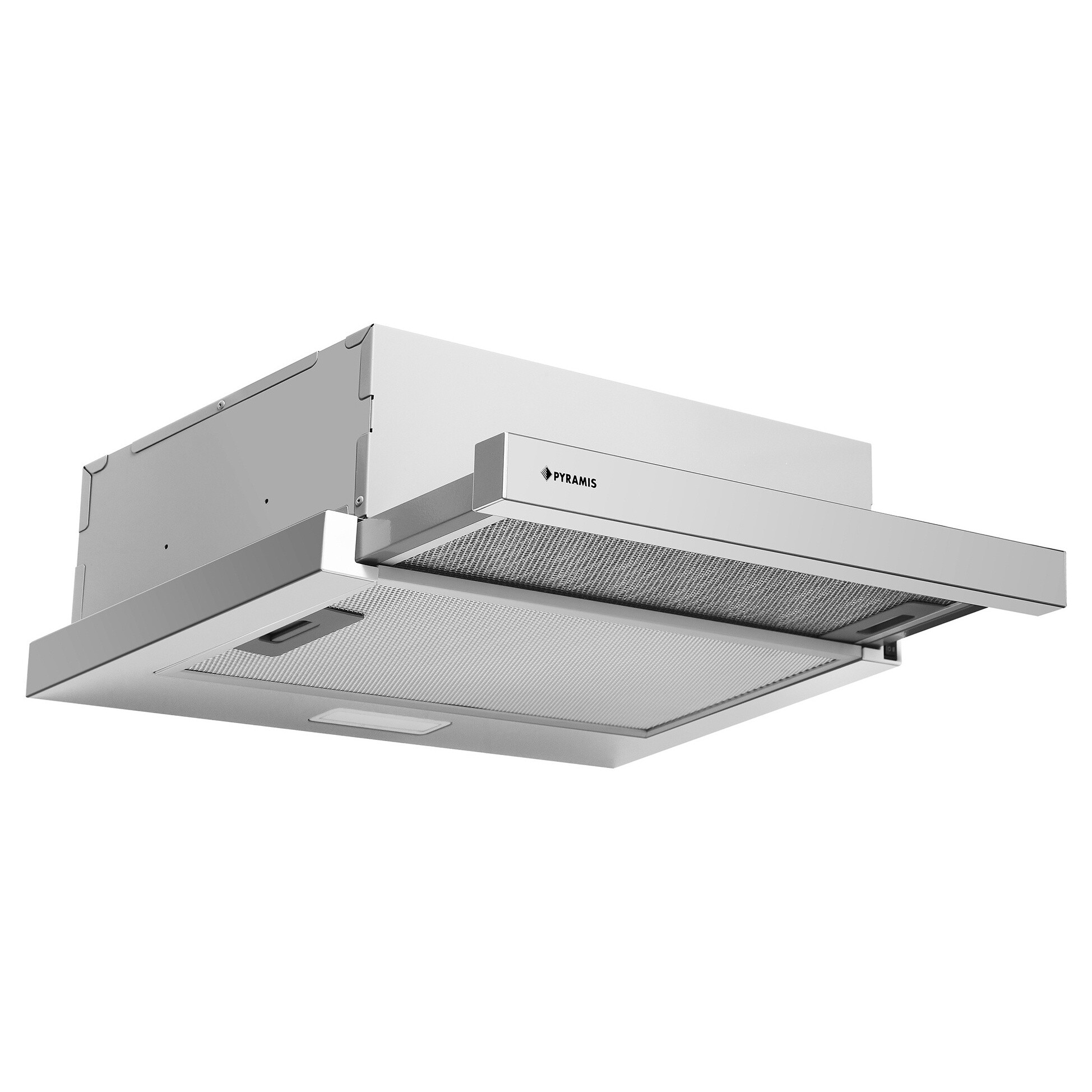 Hota telescopica Pyramis 1390 Inox, putere de absorbtie 207mc/h, 1 ...