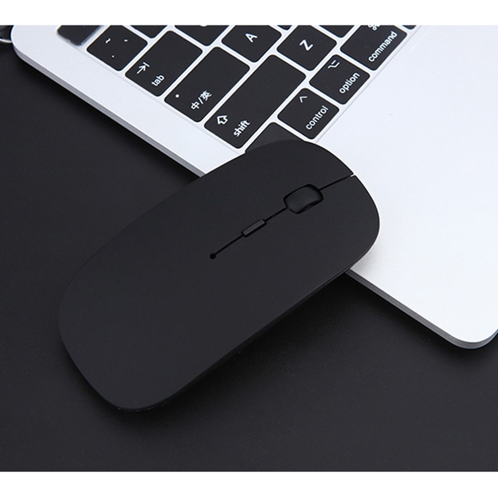 Безжична мишка 2.4G Mute Silent Mini Wireless Optical Mouse Ultra Thin ...