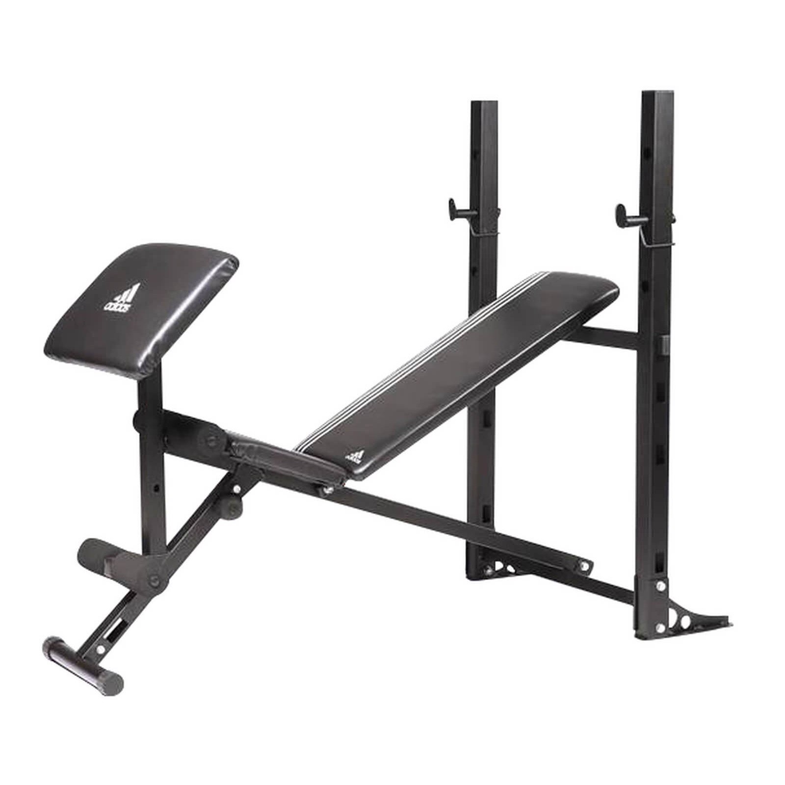 Banca exercitii haltere Adidas Essential Pro Multi-Purpose, negru - eMAG.ro