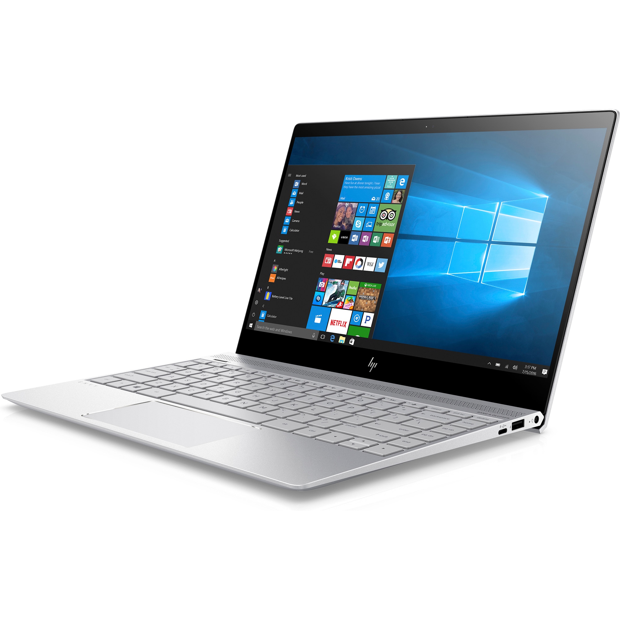 HP ENVY 13 - Laptop ad004nn cu procesor Intel® Core™ i5-7200U pana la 3 ...