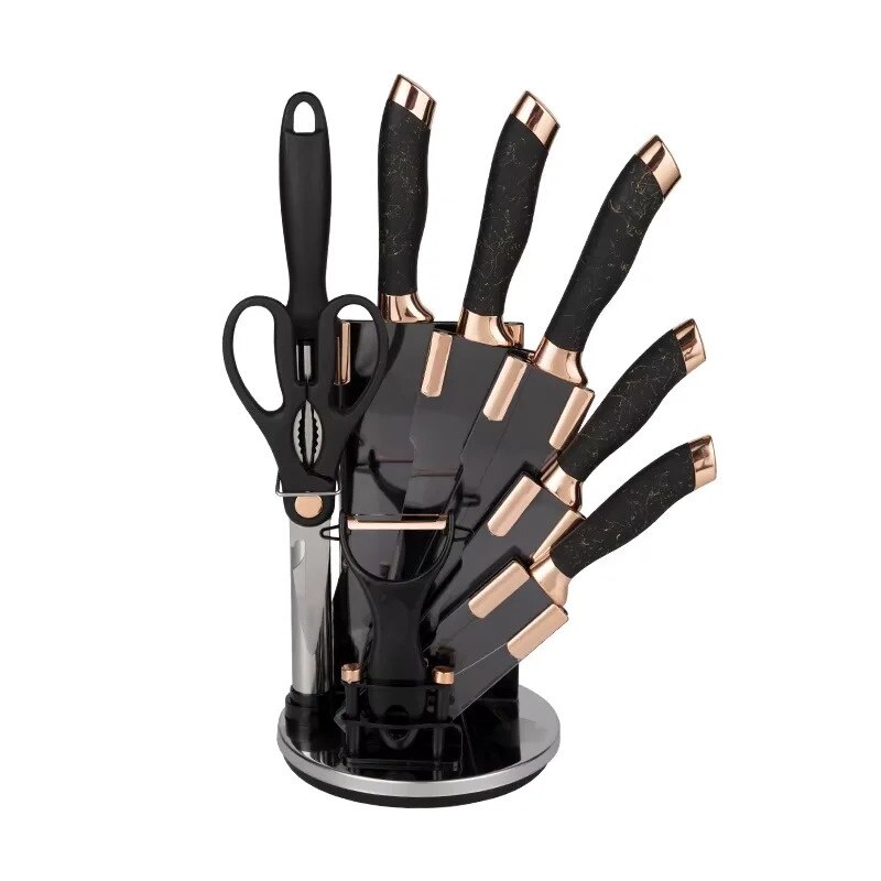 Set Cutite Bucatarie Premium din Otel Inoxidabil cu Manere Ergonomice ...