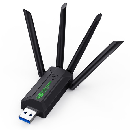 Adaptor Wireless WIFI Gigabit, Amplificator Semnal Wireless, Range ...