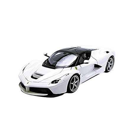 Masinuta metalica, BBurago, La Ferrari, 1/43, Alb - eMAG.ro