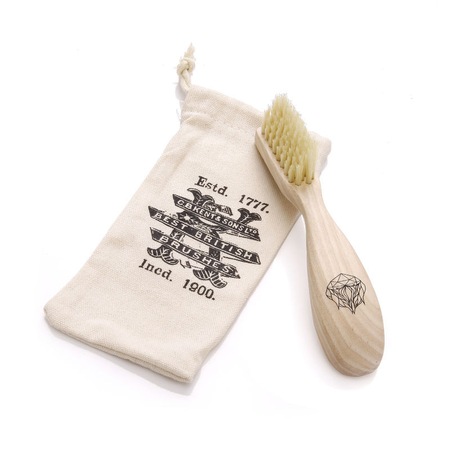 Perie de barba, Kent Brushes, Lemn perie naturala, BRD2 - eMAG.ro