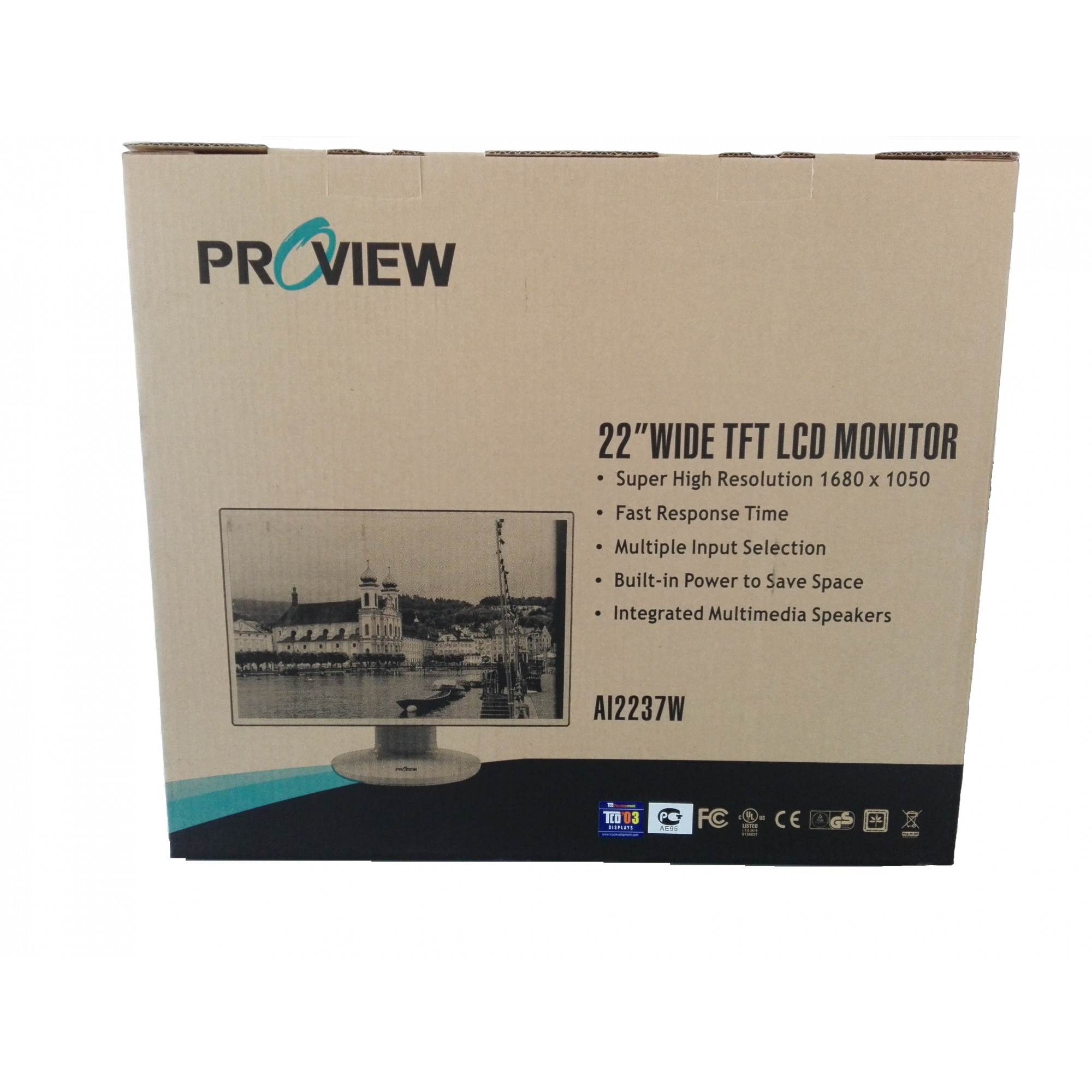 Monitor Proview LCD Wide SLIM,22" - eMAG.ro