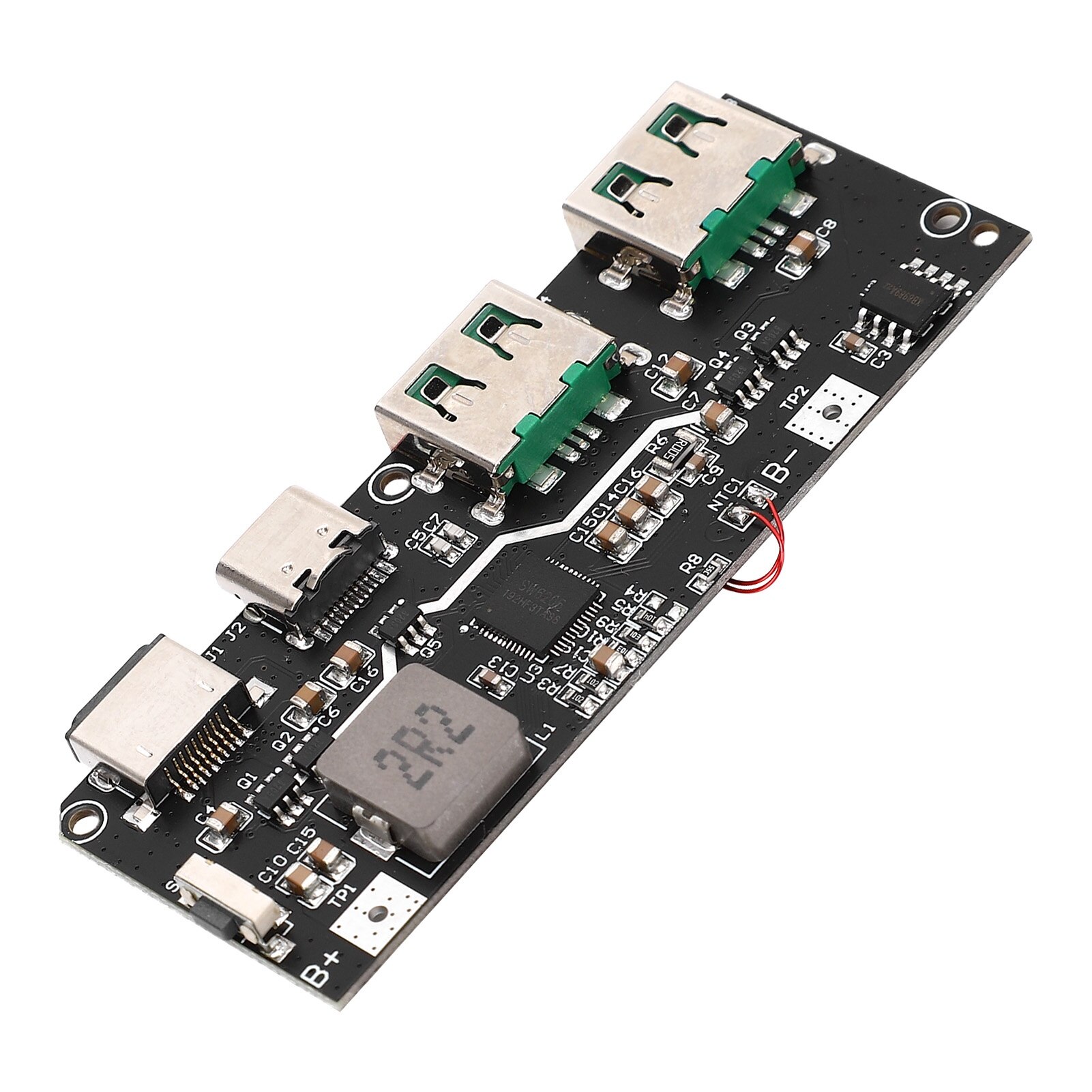 Modul de incarcare mobil 22,5W Enforose, 5 porturi, Soft Start - eMAG.ro