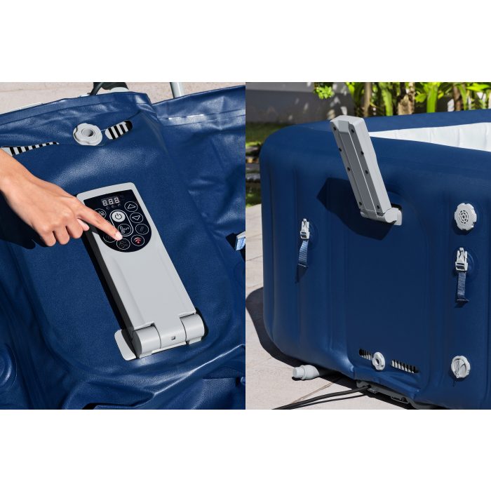 Jacuzzi gonflabil Bestway, LAY-Z-SPA Hawaii AirJet, cu control prin ...