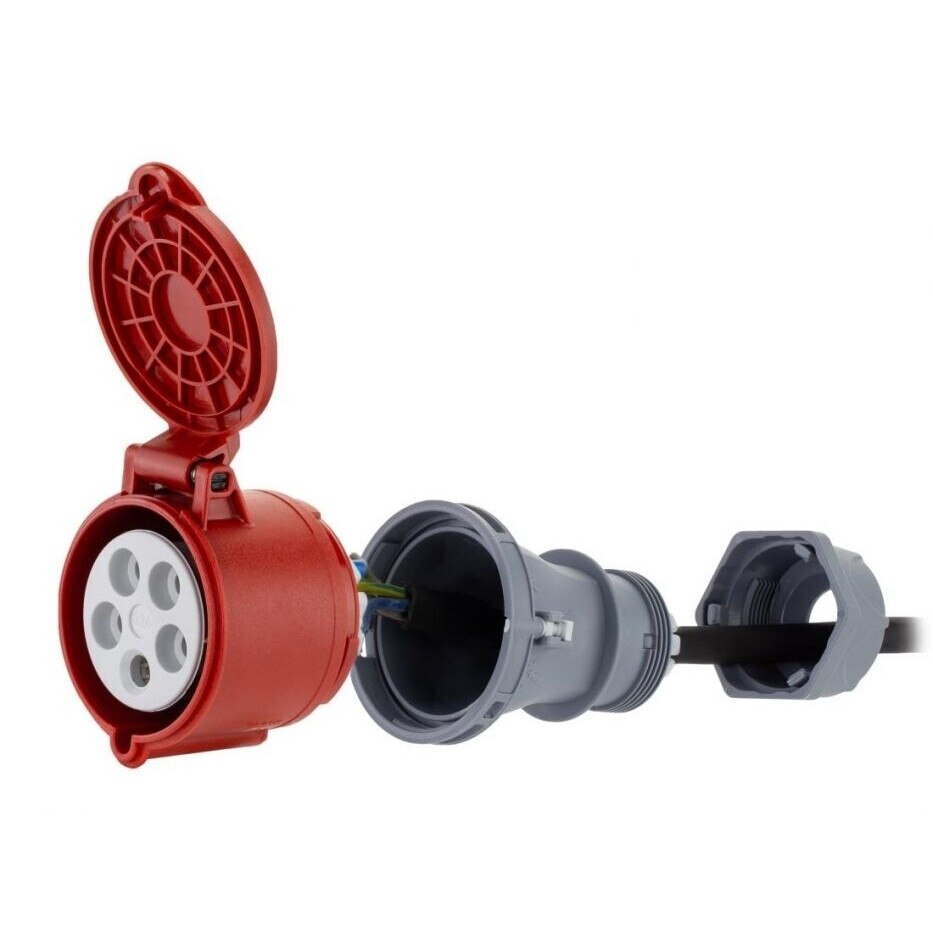 Priza portabila TP Electric, 32A, 5P, impermeabil IP44, GP325 - eMAG.ro