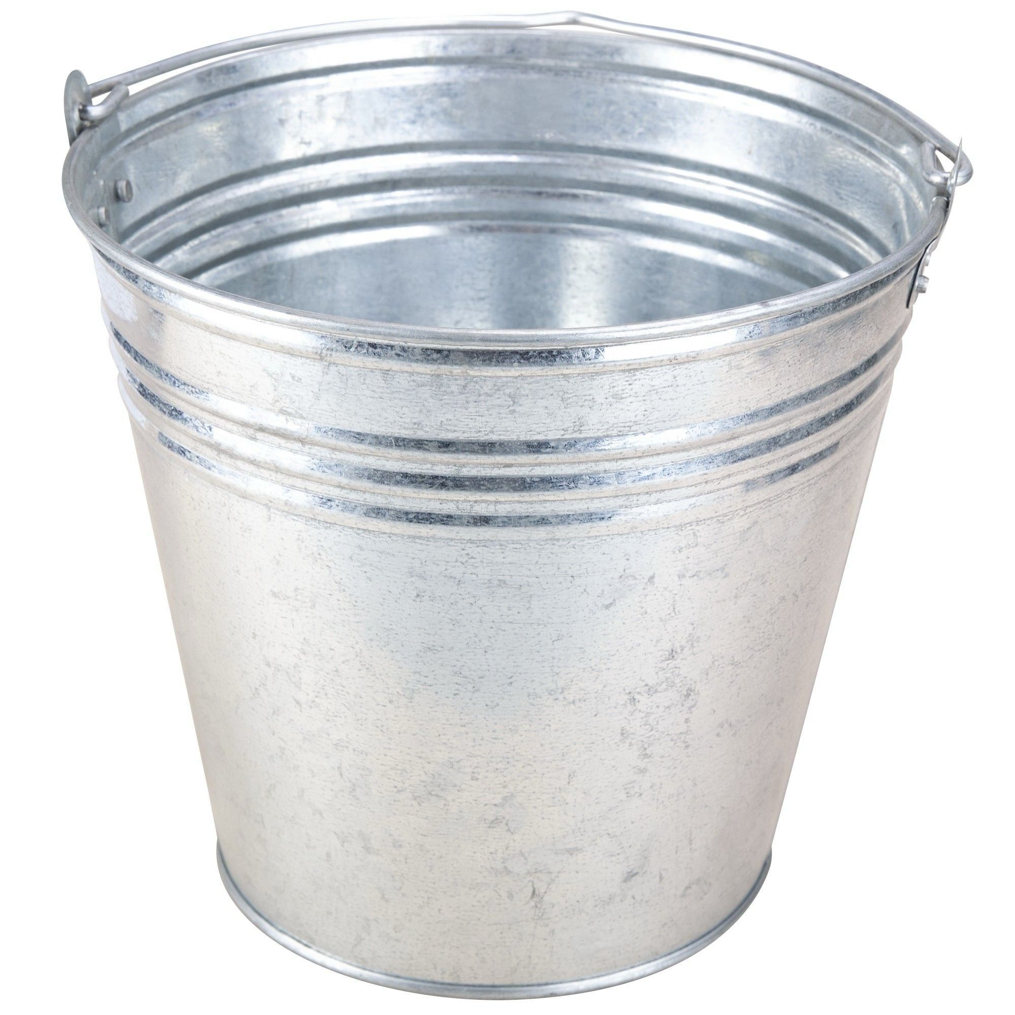 Galeata Zincata 12L, Rezistenta si Durabila, Maner Solid - eMAG.ro
