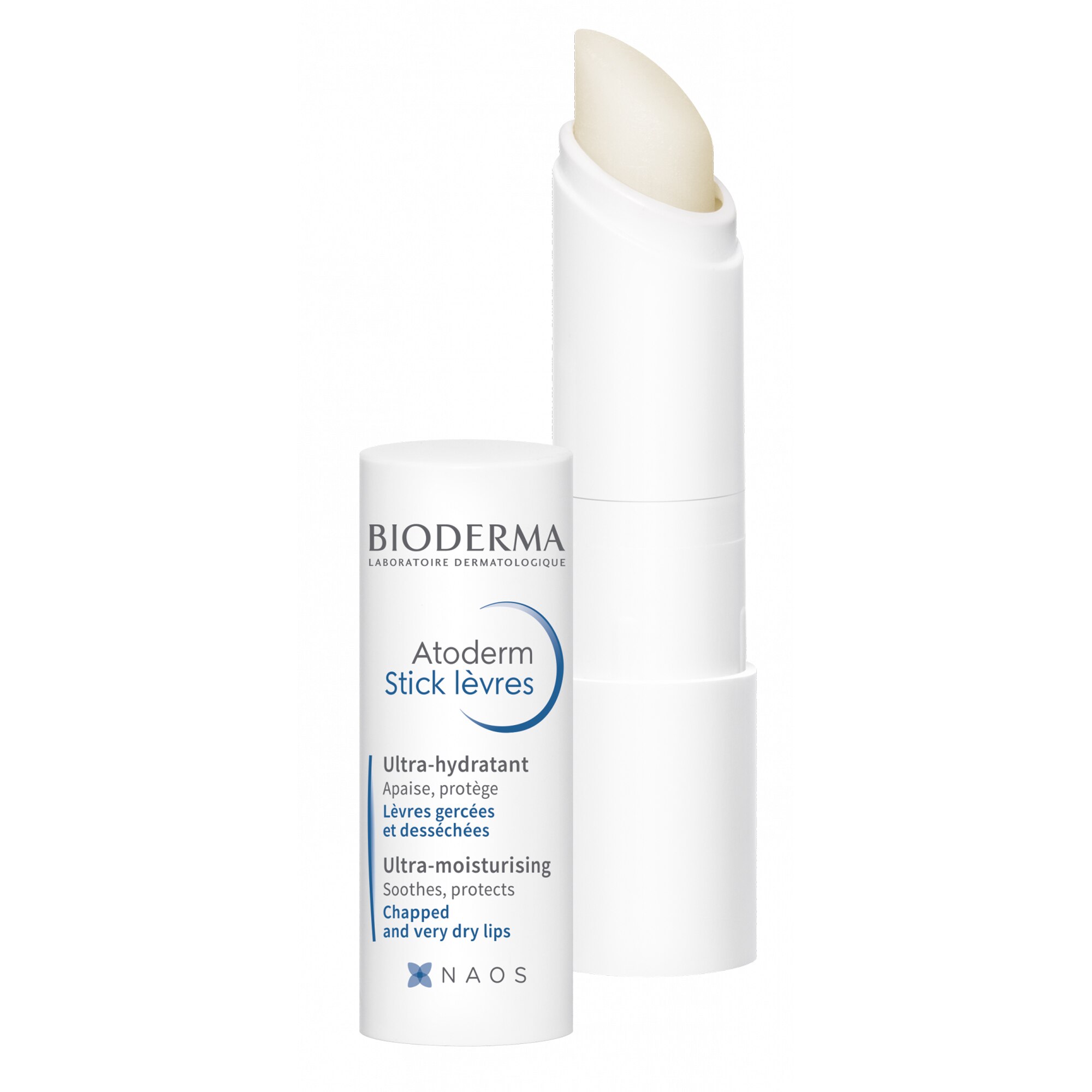 Pachet 2 x Balsam de buze Bioderma Atoderm, transparent, 4g - eMAG.ro