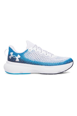 Under Armour, Pantofi pentru alergare Infinite, Alb, Turcoaz, 7 - eMAG.ro