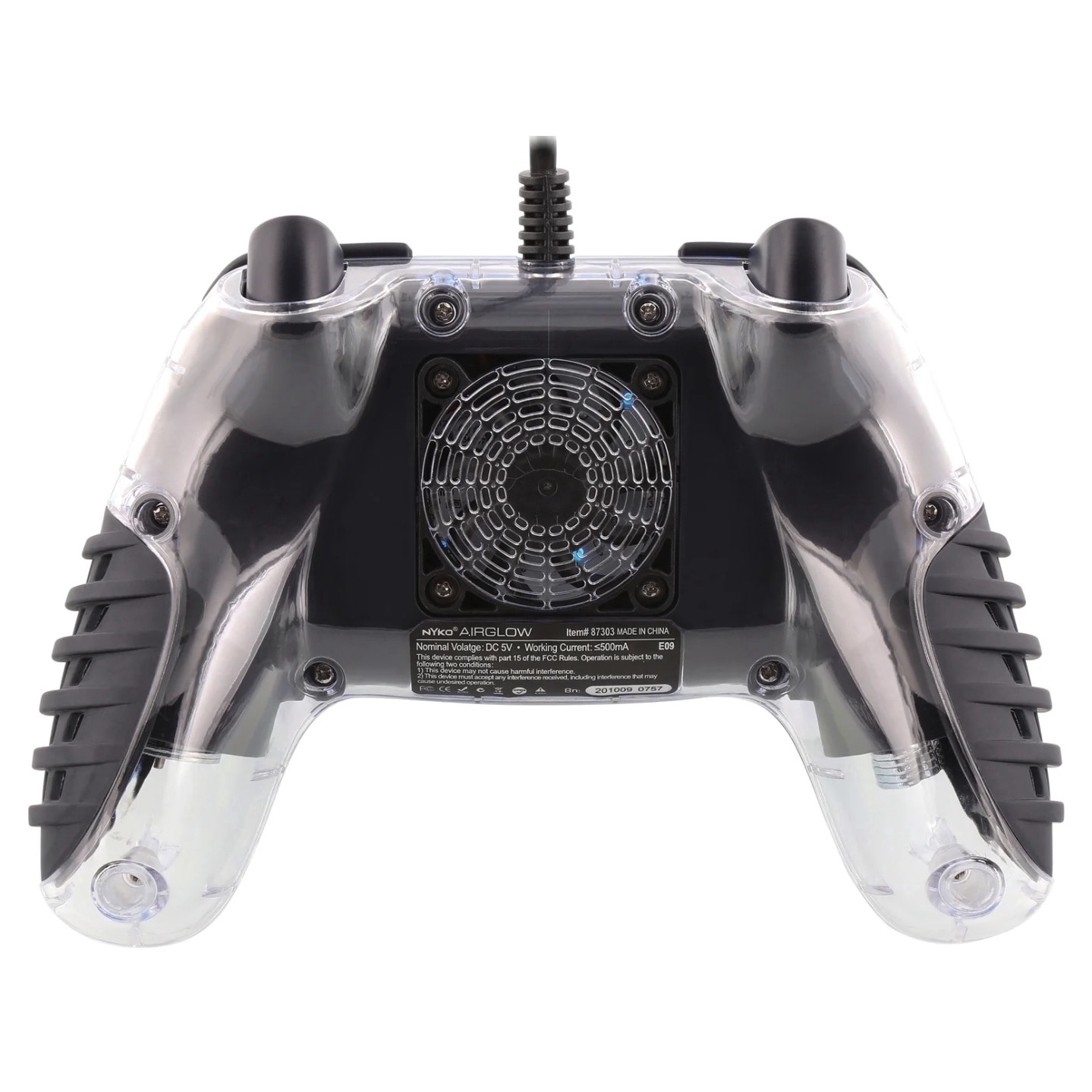 Controler Wired Nyko Air Glow pentru Nintendo Switch, cu ventilator și ...