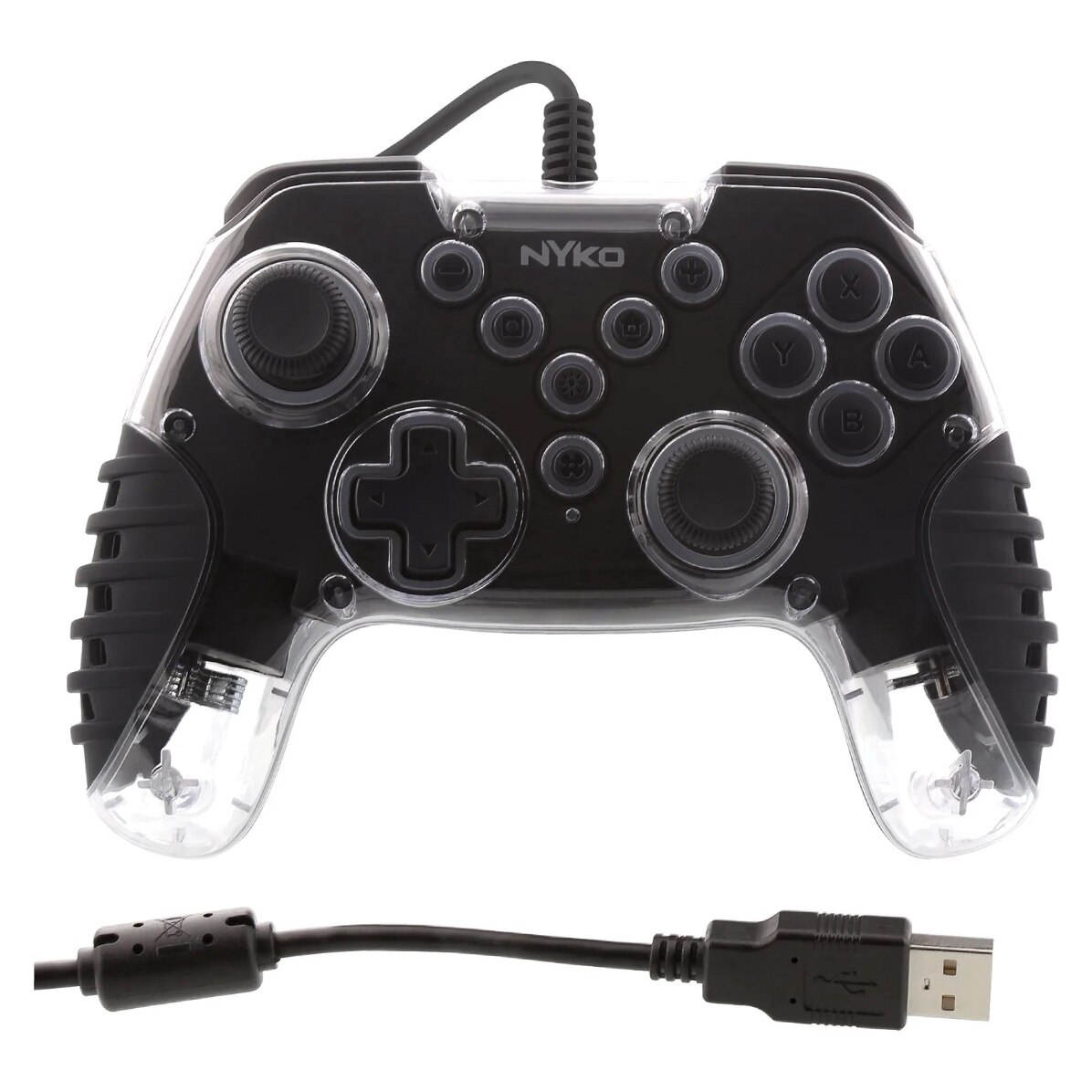 Controler Wired Nyko Air Glow pentru Nintendo Switch, cu ventilator și ...