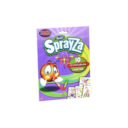 Sprayza festősablon lányoknak - eMAG.hu