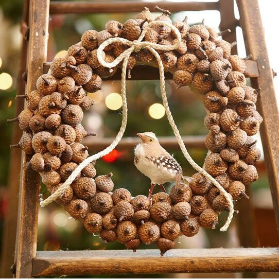 Set de 50 ghinde naturale ColorFulWorld pentru decorare - eMAG.ro